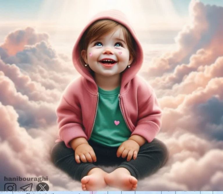 عکس ریحانه سلطانی نژاد دختر کاپشن صورتی با گوشواره قلبی دفتر انشا